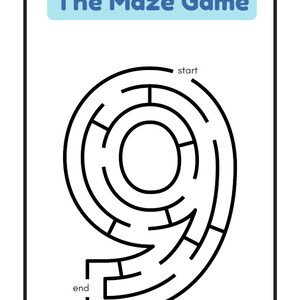 Printable Maze Activity Worksheets for Kid 100 Pages Preschool ...