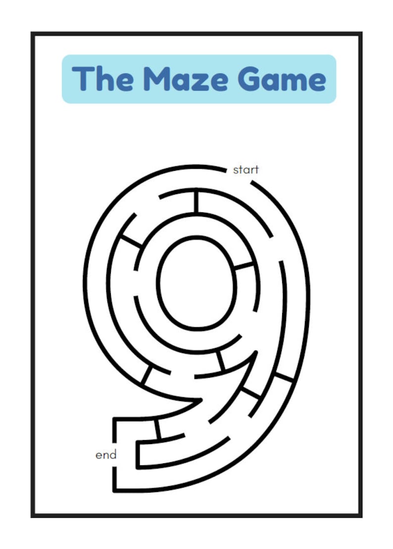 Printable Maze Activity Worksheets for Kid 100 Pages Preschool ...