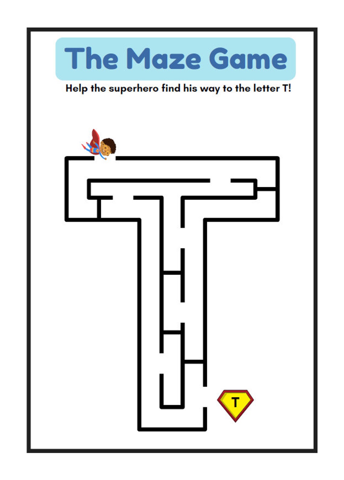 Printable Maze Activity Worksheets for Kid 100 Pages Preschool ...