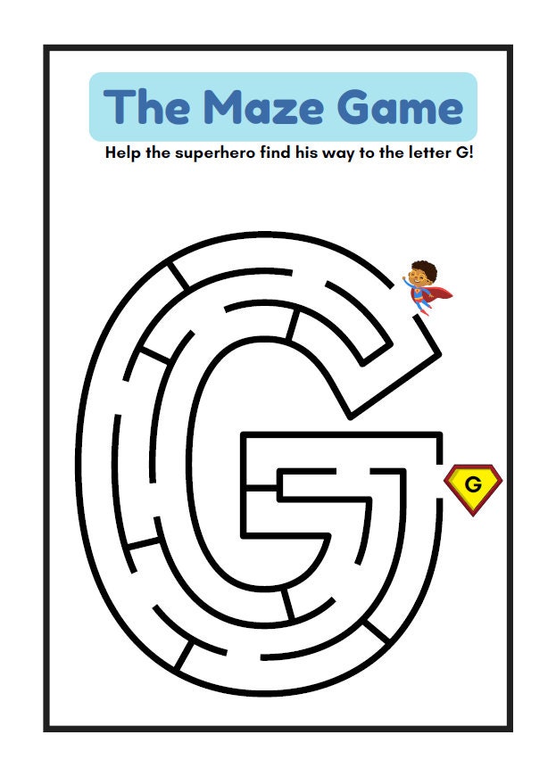 Printable Maze Activity Worksheets for Kid 100 Pages Preschool ...