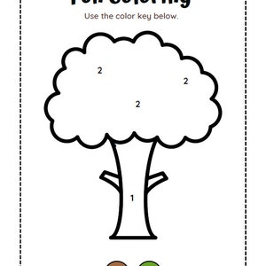 Printable Coloring Activity Worksheets | Color by Number | 9 Pages ...