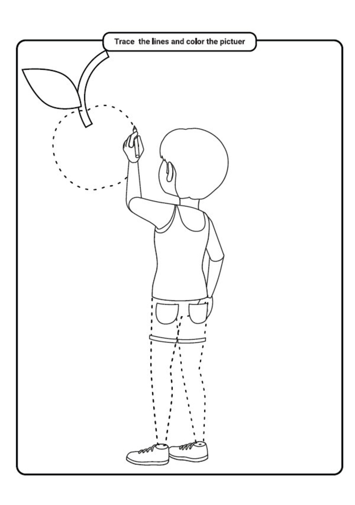 Printable Pencil Control Worksheets for Kids Tracing Coloring 65 Pages ...