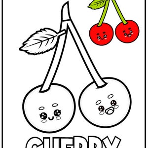 Printable Fruit Coloring Worksheets for Kids |fruits| Coloring | 23 ...