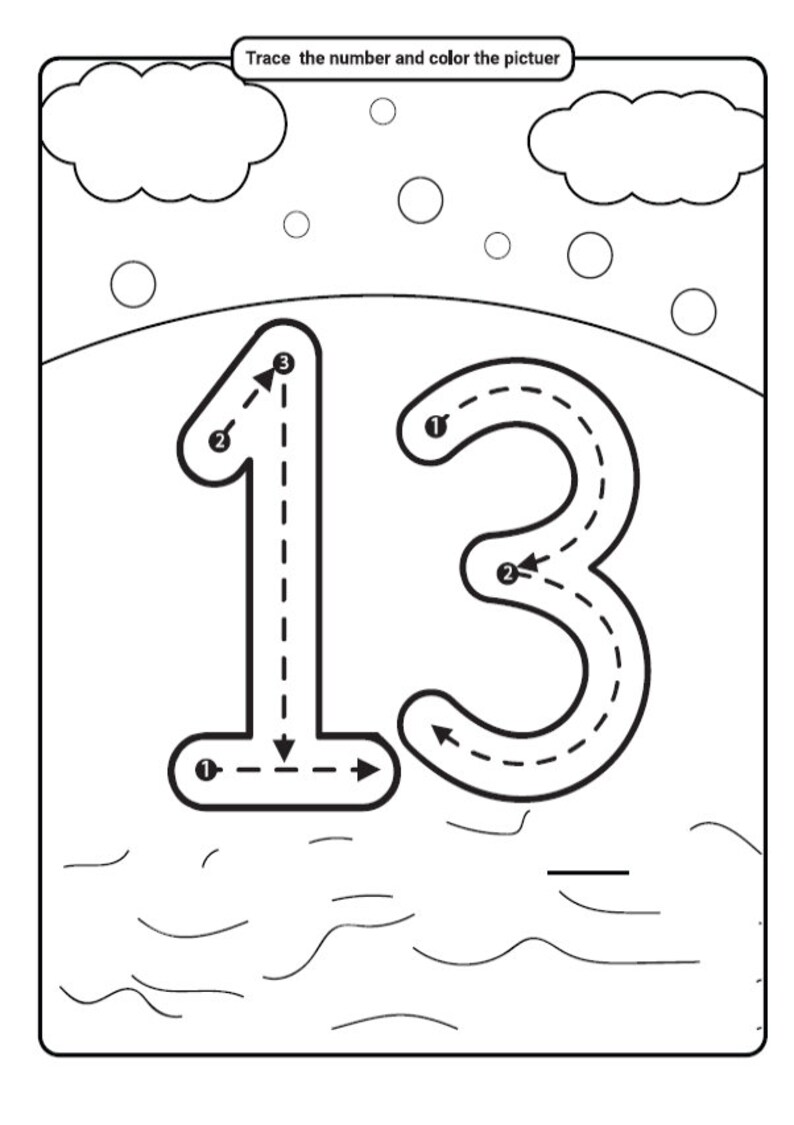 Printable Pencil Control Worksheets for Kids Tracing Coloring 65 Pages ...