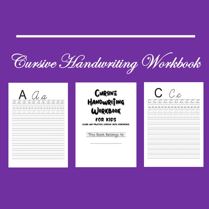 Printable Cursive Handwriting Worksheets for Kids | Writing Activity ...
