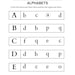 Printable Alphabet Matching Activity Worksheets | Circling Alphabets ...