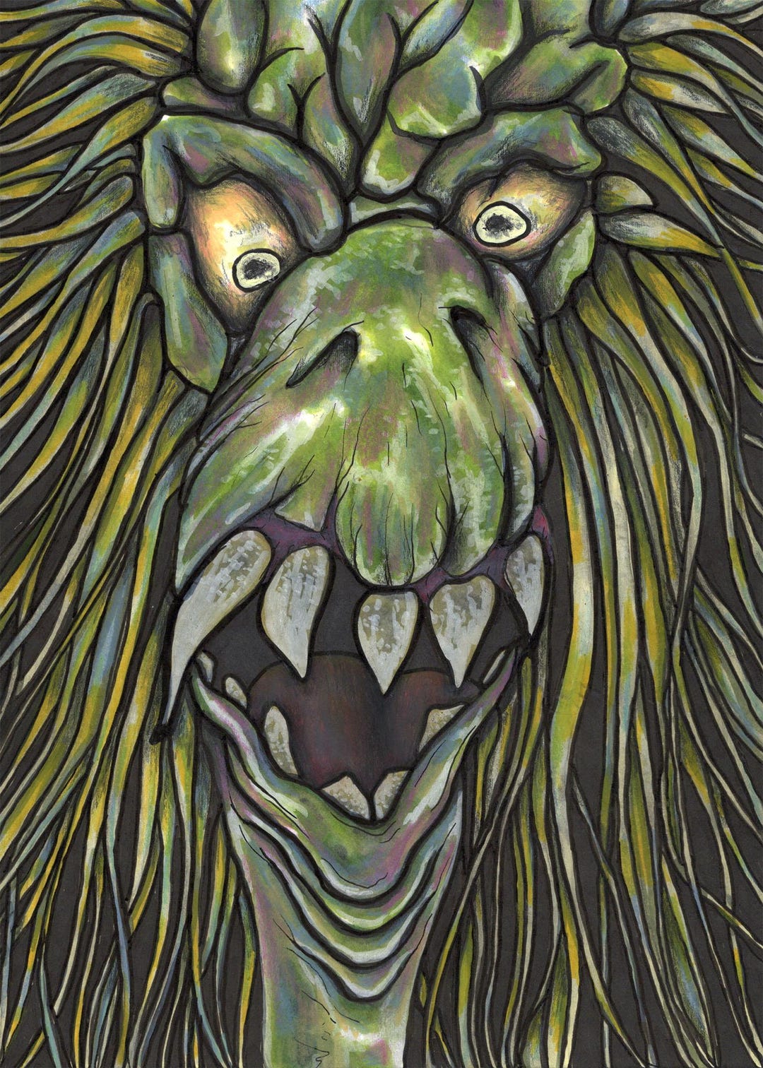 Art Print "the Cruncher Muncher" - Etsy