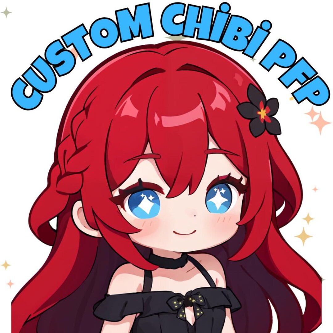 Custom Chibi Icon: Personalized PFP Avatar (digital Files) - Etsy
