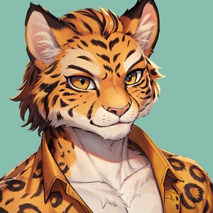 Custom Furry Commission, Fursona Commission, Anthro, Furry Avatar ...