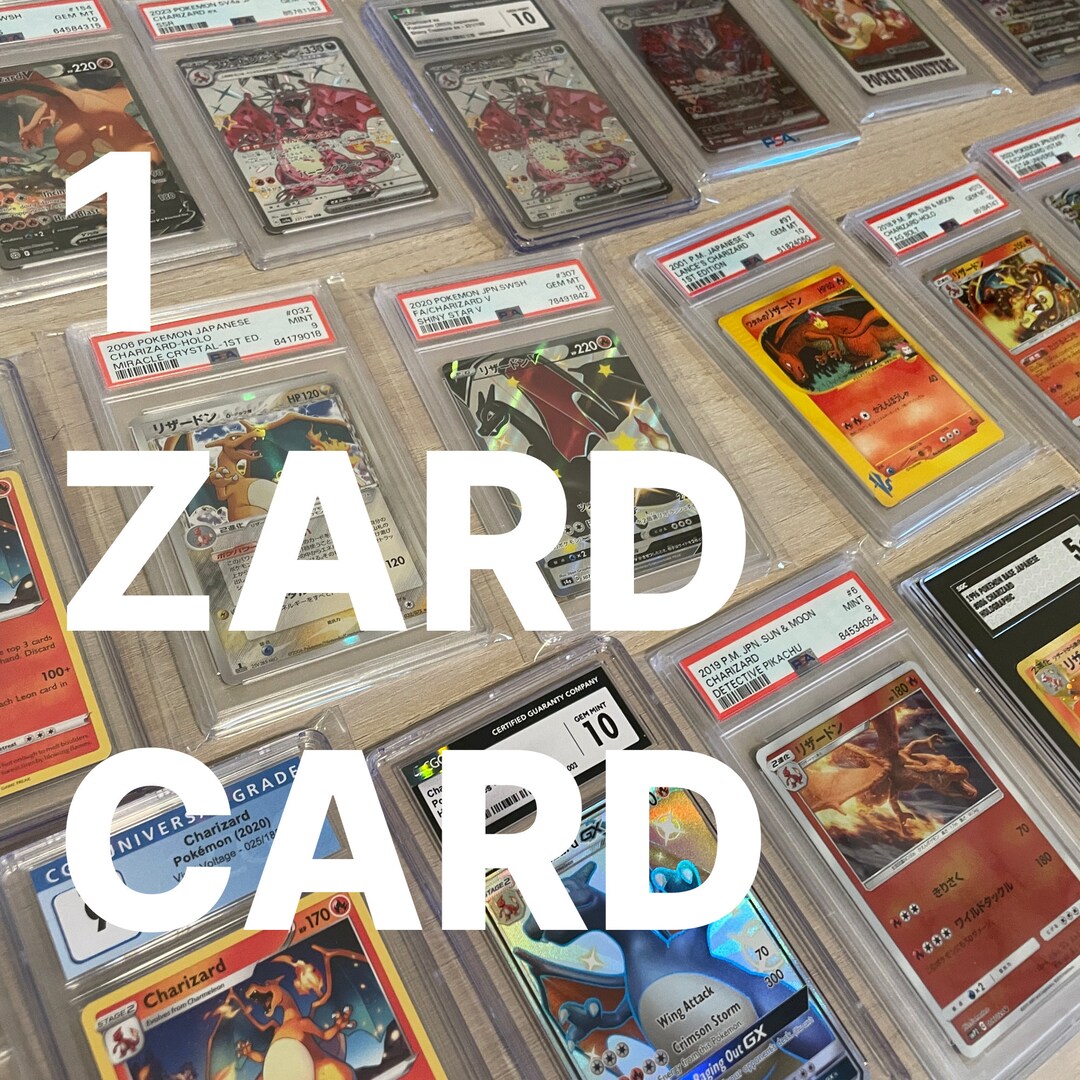 1 Charizard Graded Card - Etsy