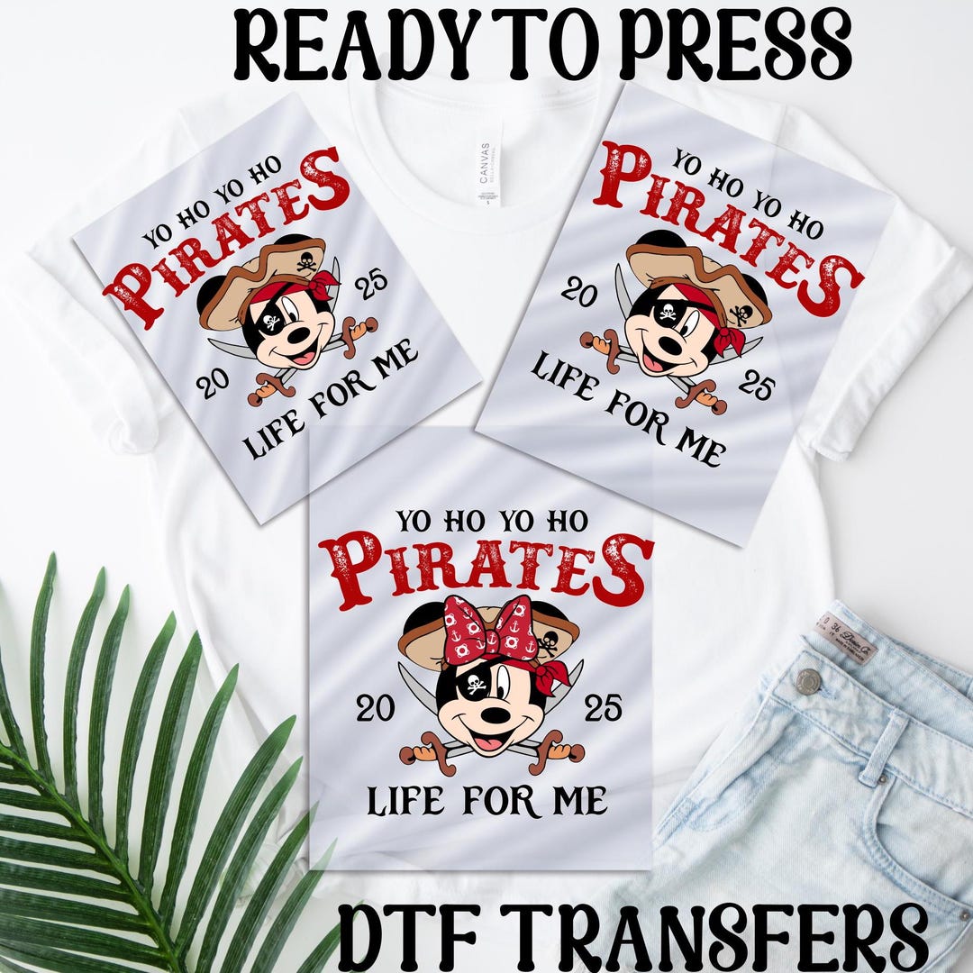 Yo Ho Yo Ho A Pirate's Life for Me 2026 Ready to Press, Disney Pirates ...