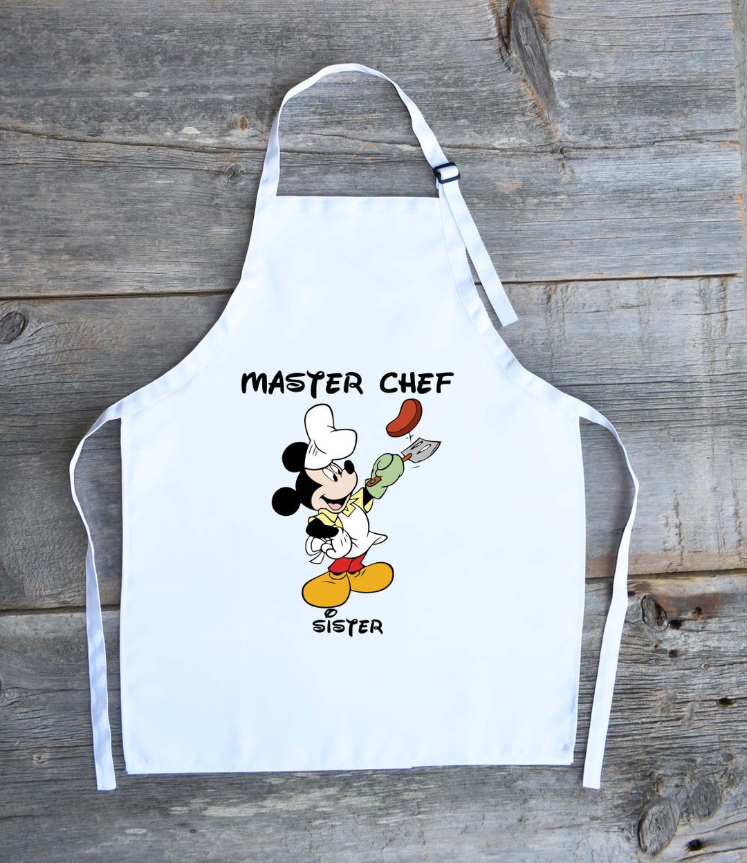 Custom Minnie Mouse Apron, Disney Baking Apron, Disney Cooking Apron ...