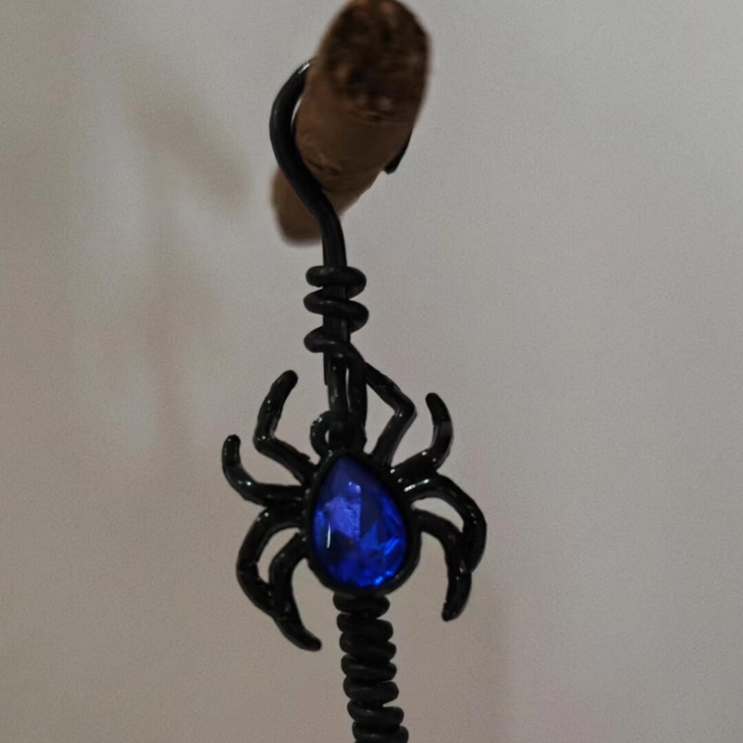 Black and Blue Spider Cigarette Tray｜hand Wound Design｜gothic Style ...