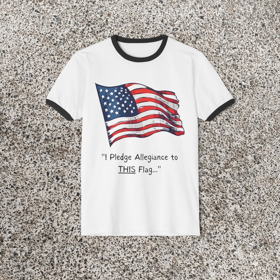 Unisex "pledge of Allegiance" T-shirt - Etsy