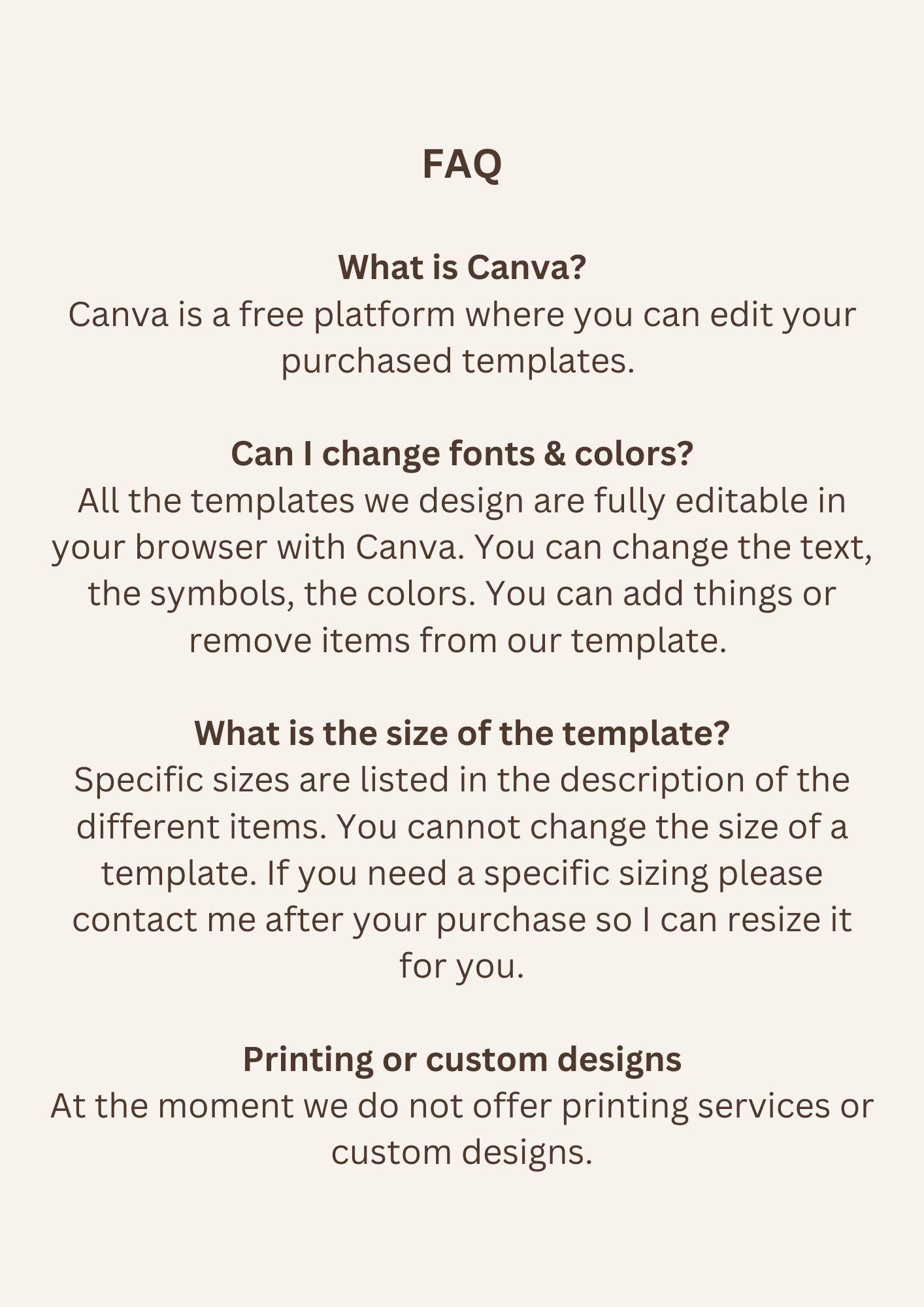 Beige Wedding Menu Template, Menu 8.5x14, Customisable Minimalist Menu ...