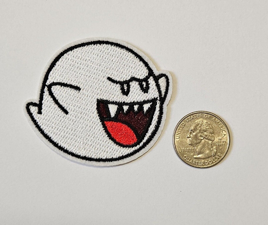 Super Mario Bros Boo Ghost Characters Embroidered Iron on Patch - Etsy