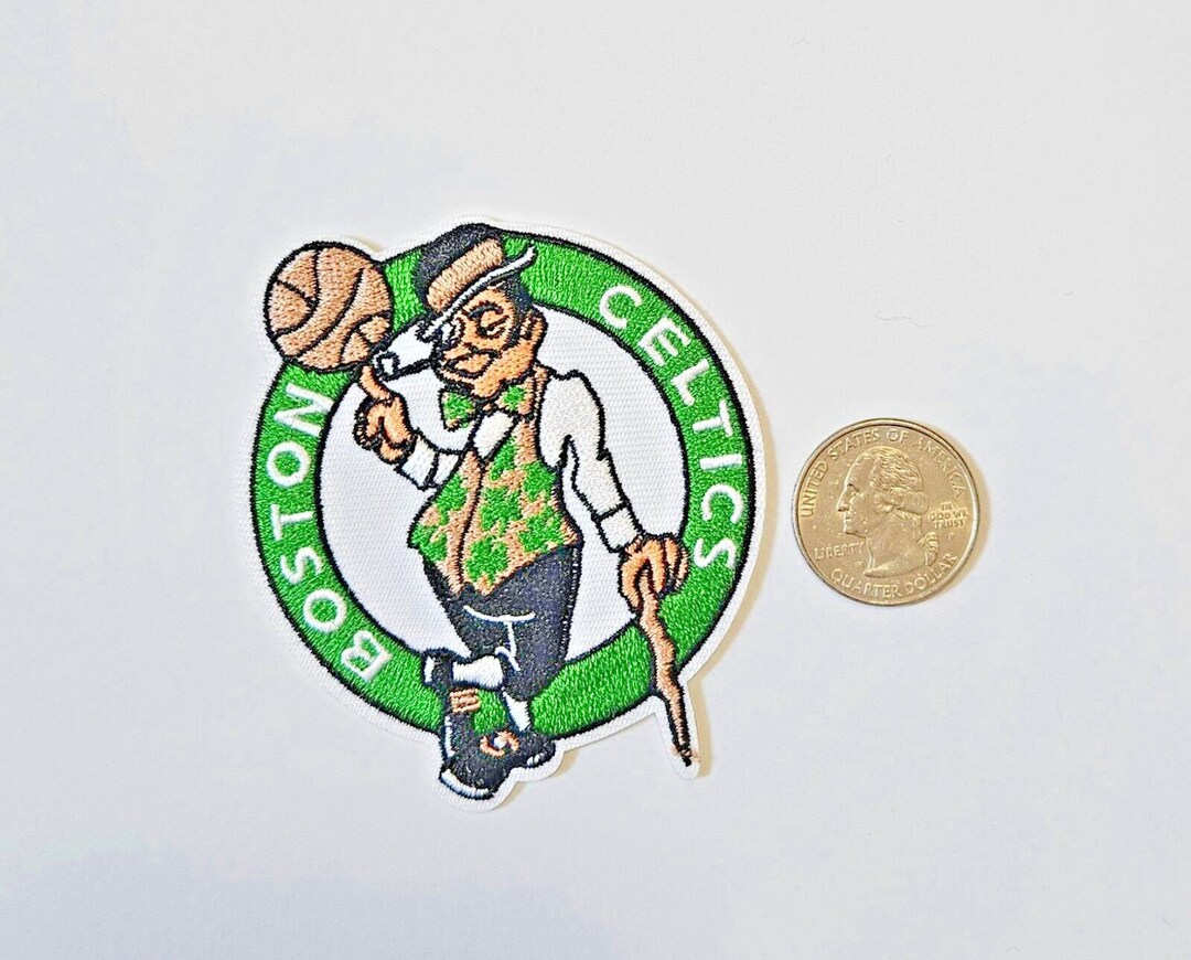 Boston Celtics NBA Embroidered Iron on Patch 2.75 X 3 Free Ship V2 - Etsy