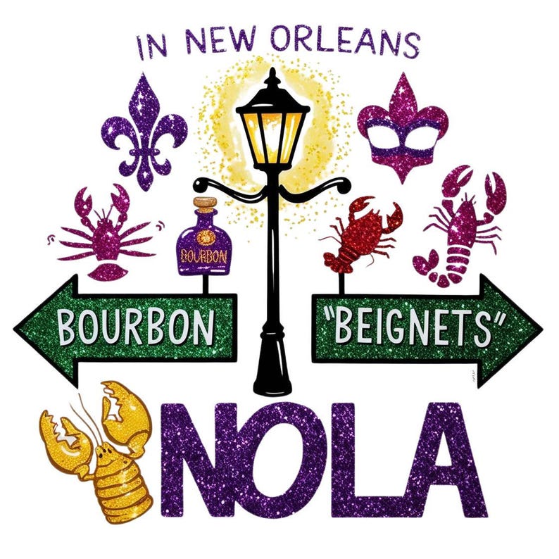 Trip Nola Png, Mardi Gras Sublimation PNG Design, New Orleans Trip ...