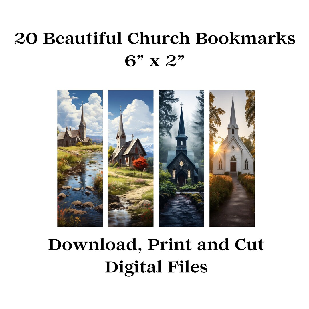 Church Bookmarks, Country Churches, Traditional Church Building ...