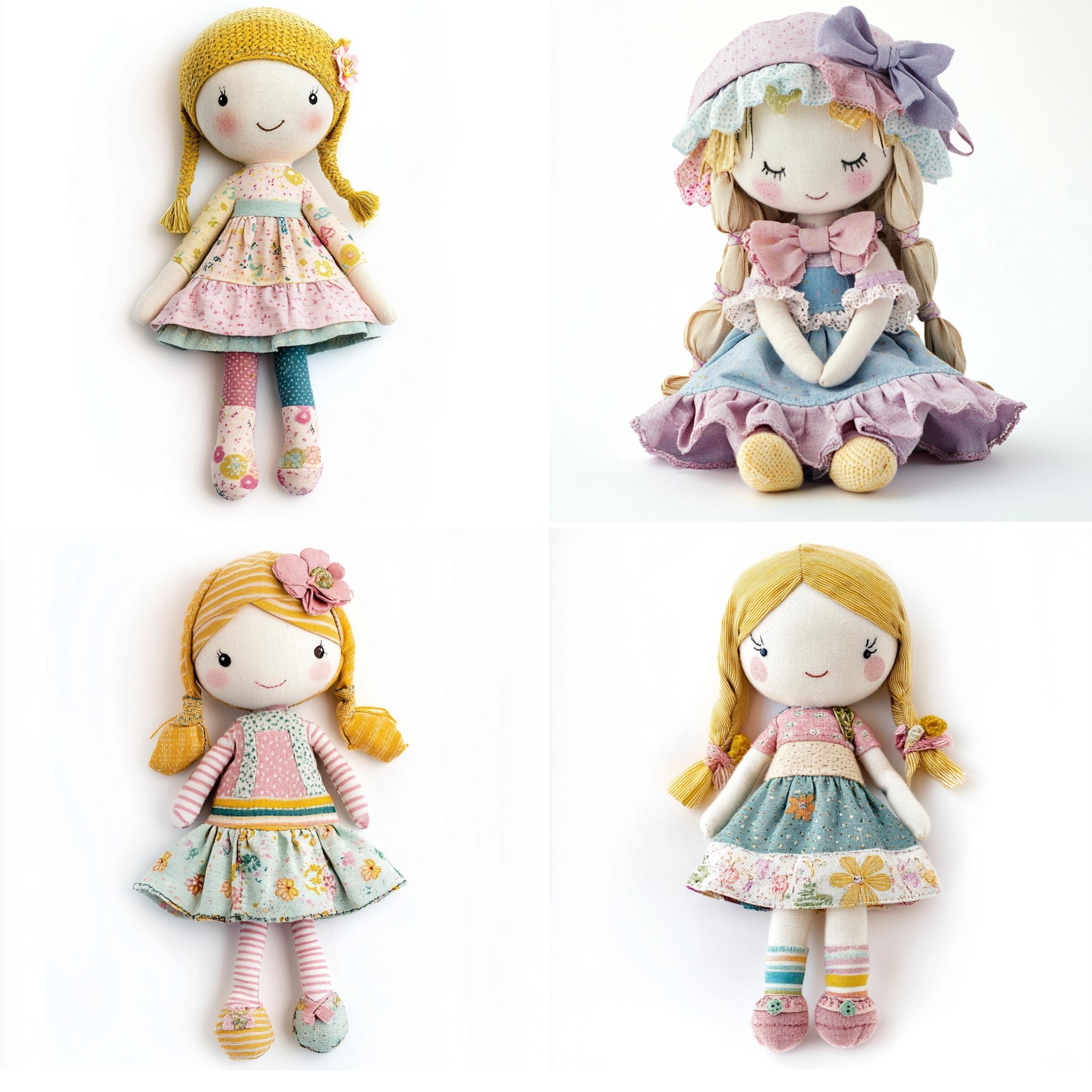 Rag Doll Clipart, Raggedy Dolls Watercolor Png, Cute Character Graphics ...
