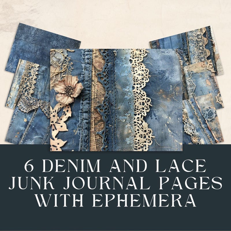 Denim Journals - Etsy