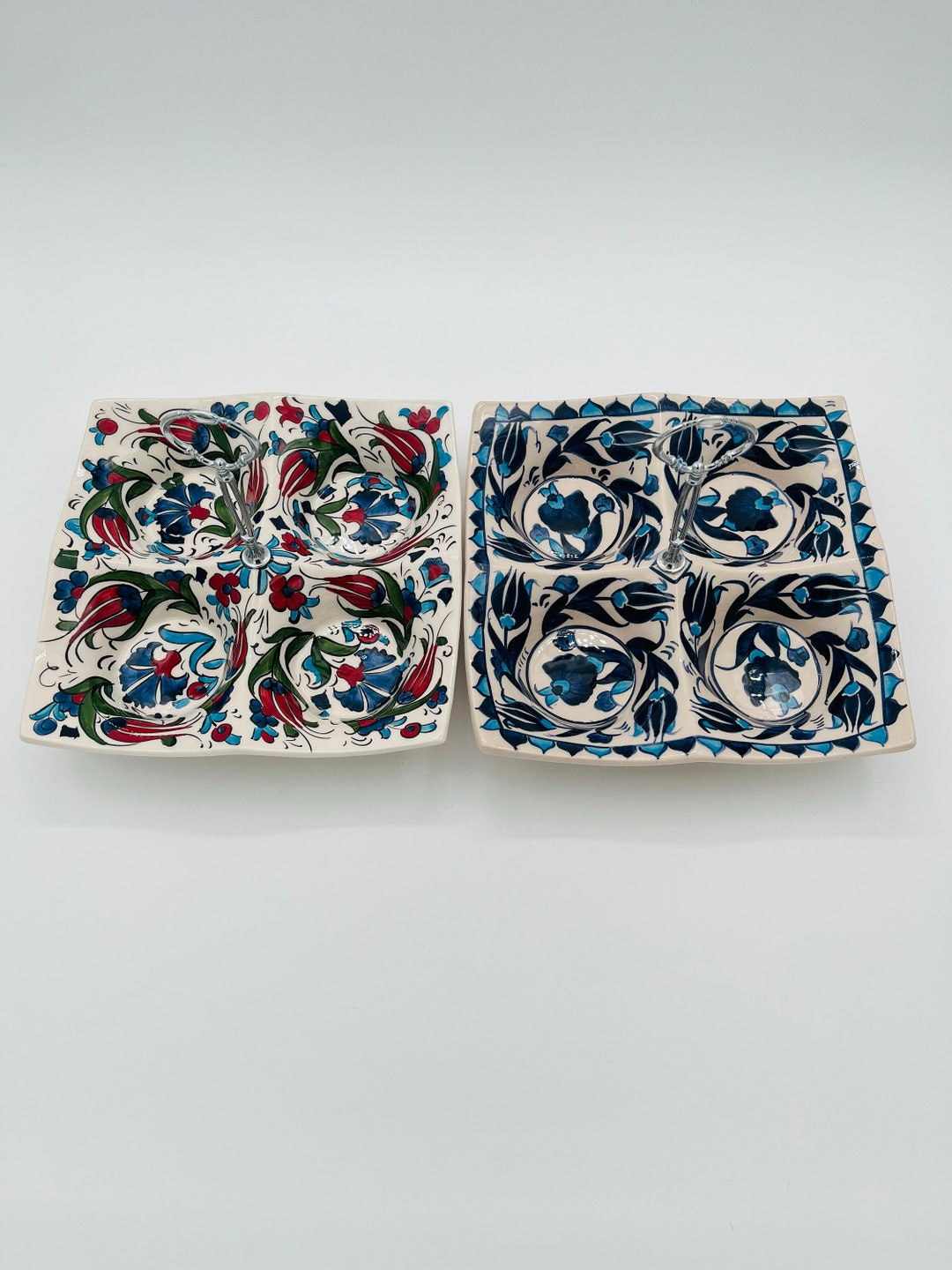 Handmade Ceramic Snack Platter - Turkish Crafted Excellence for ...