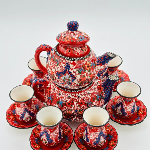 Turkish Tea Set - Etsy