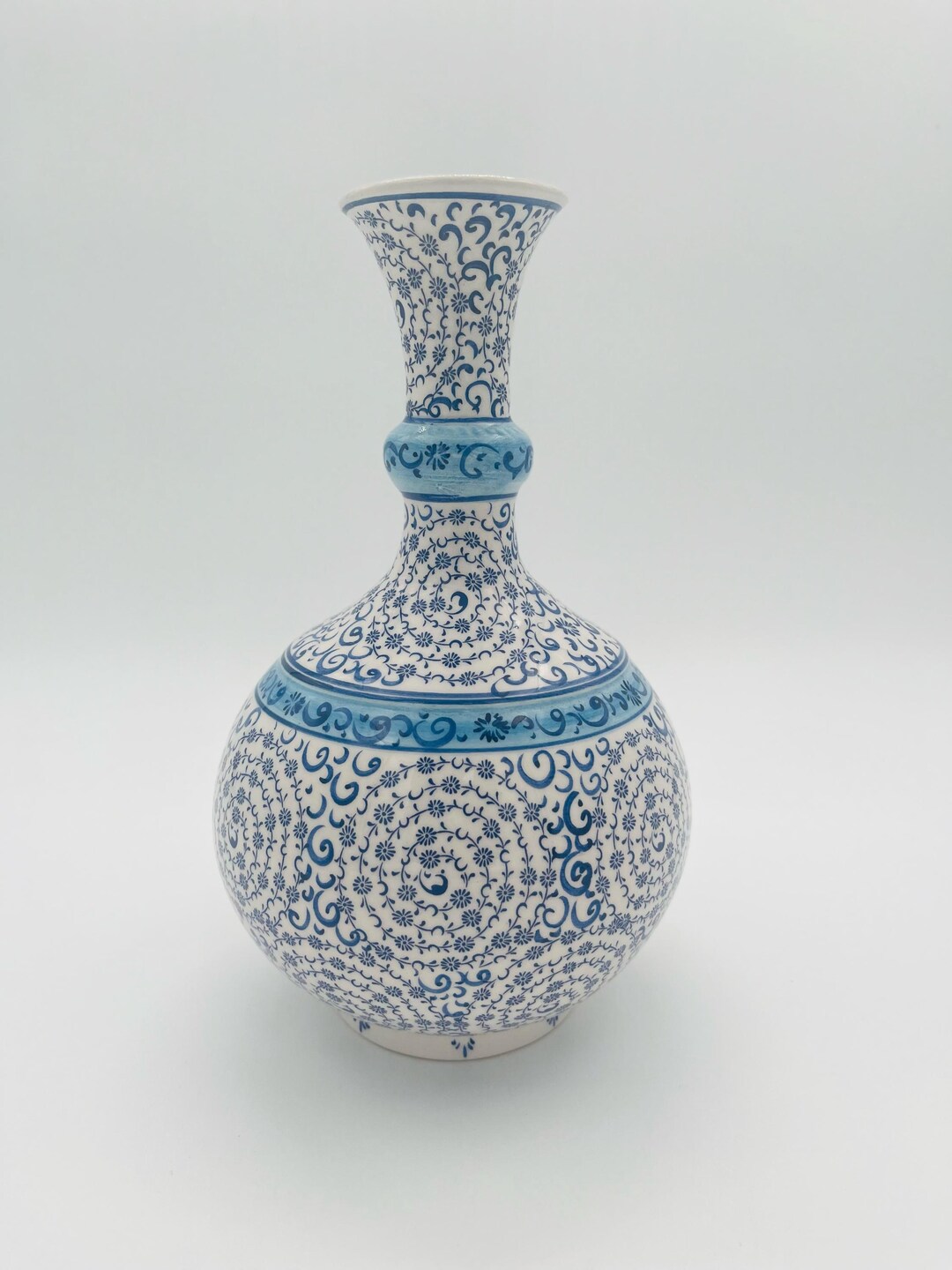 Handmade Turkish Ceramic Vase,large Decorative Vase,handmade Ceramic ...