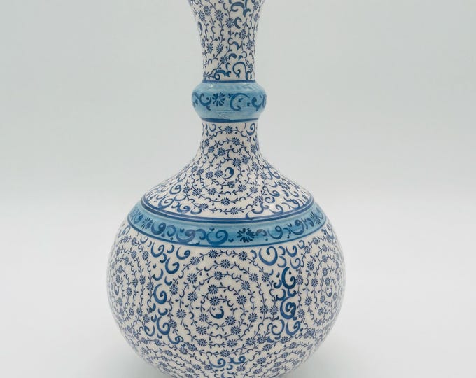 Handmade Turkish Ceramic Vase,large Decorative Vase,handmade Ceramic ...