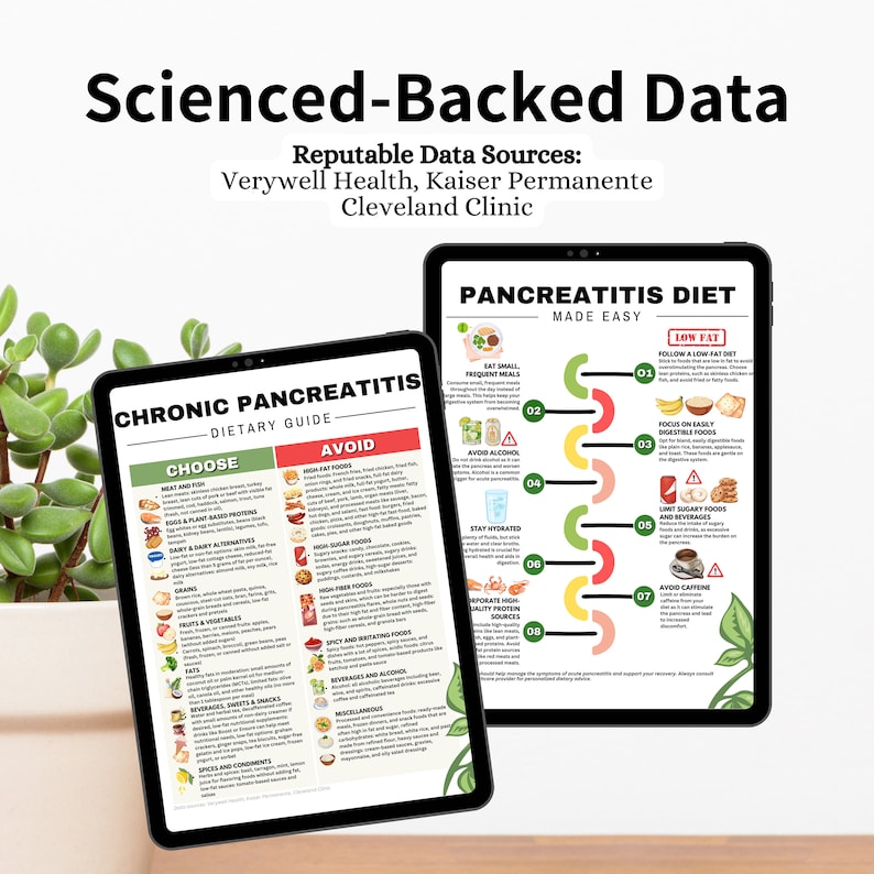 Pancreatitis Diet, Chronic Pancreatitis Food List, Anti Inflammatory ...