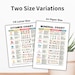 Vitamin & Mineral Chart Cheat Sheets and Visual Guide for All 14 ...