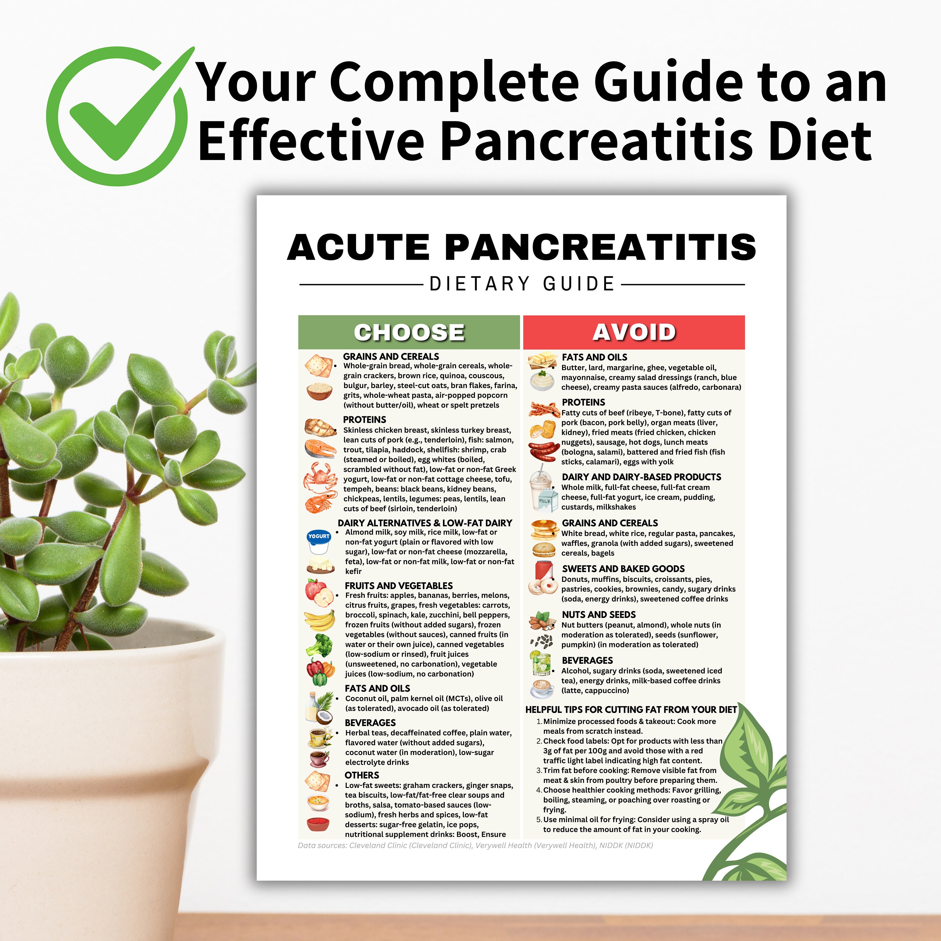 Pancreatitis Diet, Acute Pancreatitis Food List, Anti Inflammatory Low ...