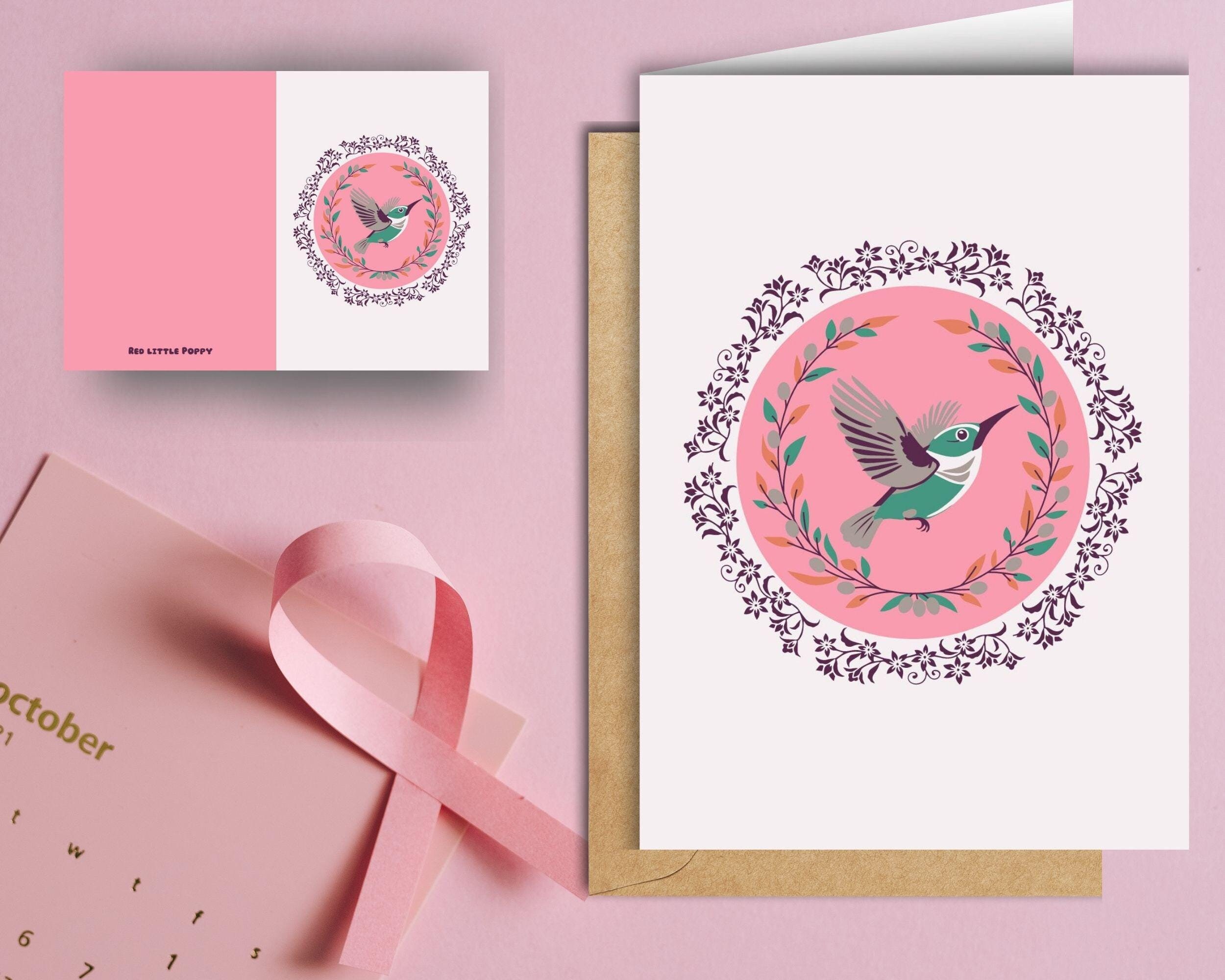 Cancer Awareness Bird Card Printable | Instant Download | Digital ...