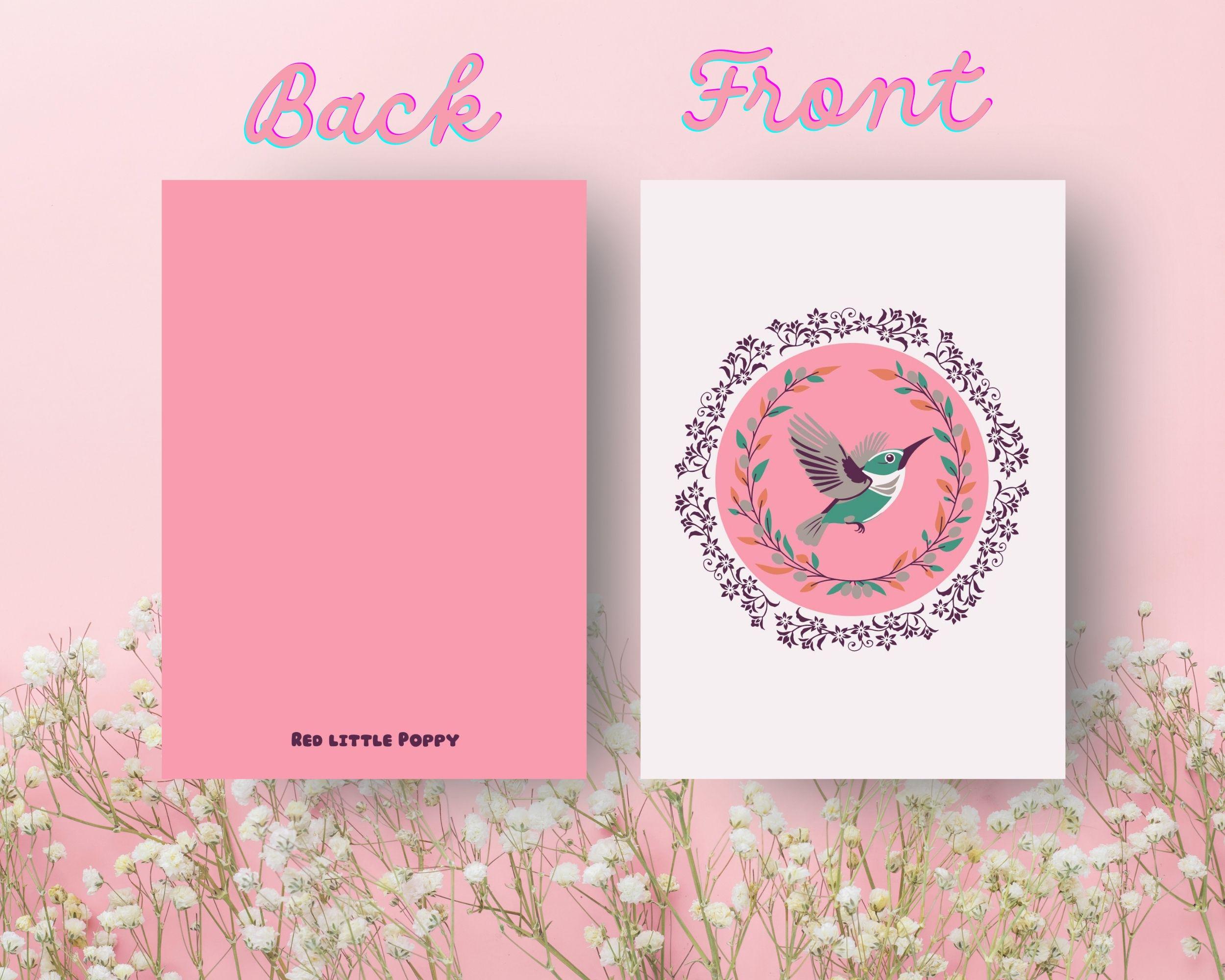 Cancer Awareness Bird Card Printable | Instant Download | Digital ...