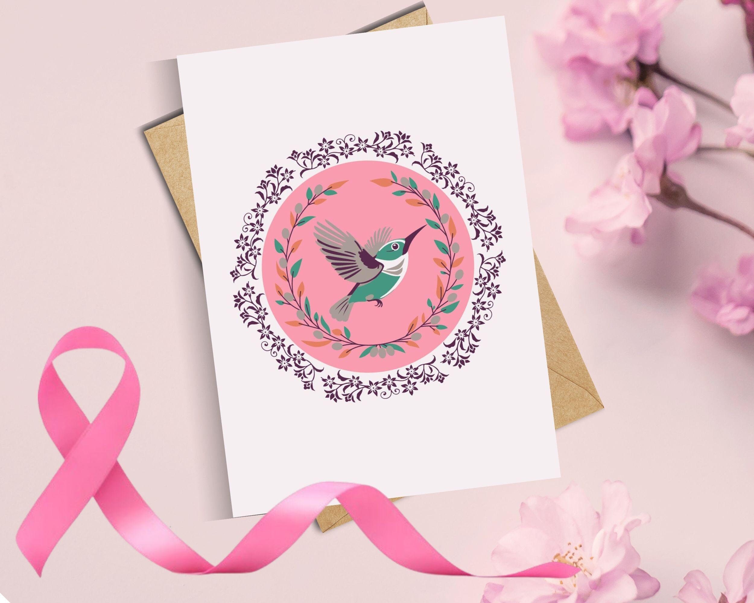 Cancer Awareness Bird Card Printable | Instant Download | Digital ...