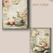 Vintage Tea Roses Junk Journal Pages, Shabby Chic Printable Ephemera ...