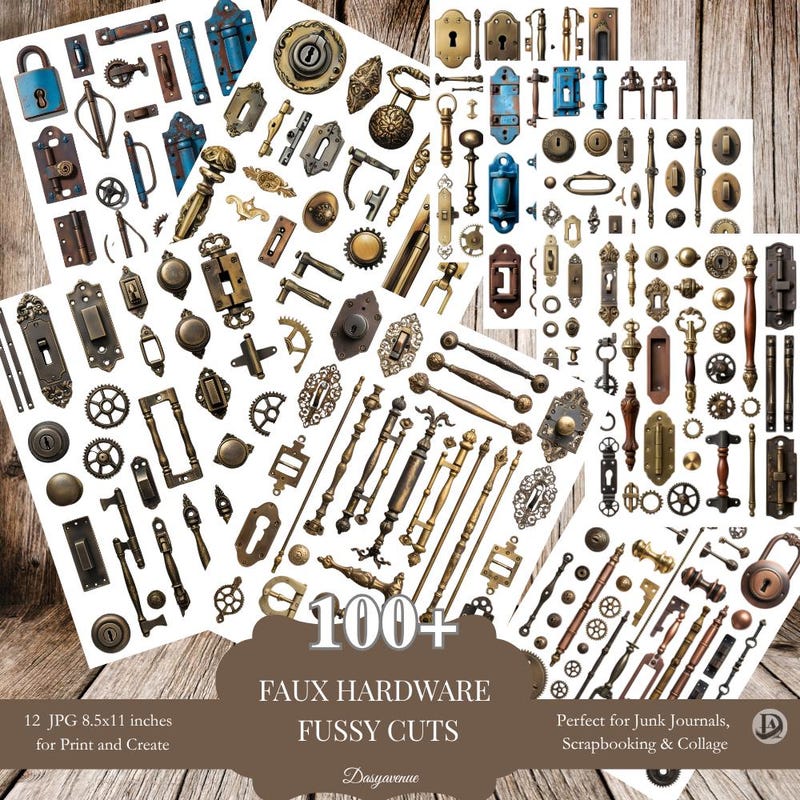 Metal Steampunk Ephemera - Etsy UK