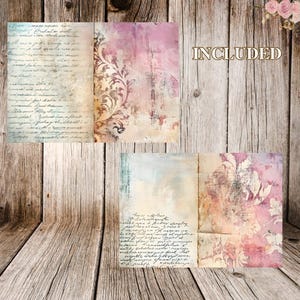 Vintage Junk Journal Paper Pack - 21 Digital Collage Sheets, Aged ...
