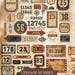 Vintage Number Tags & Labels | Printable Ephemera, Junk Journal Numbers ...