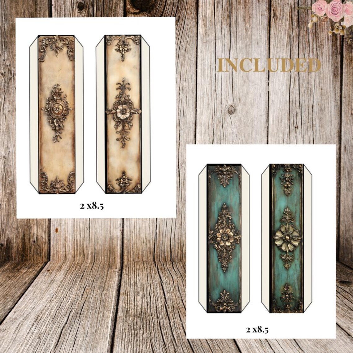 83 Vintage Book Spine Printable for Junk Journals – Antique Spine ...