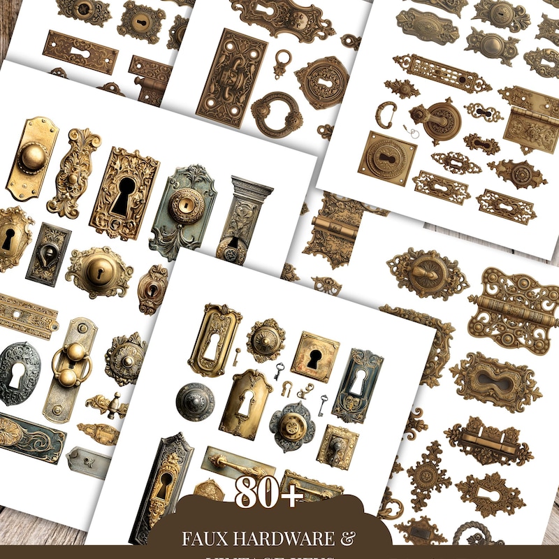 Vintage Locks and a Key - Etsy