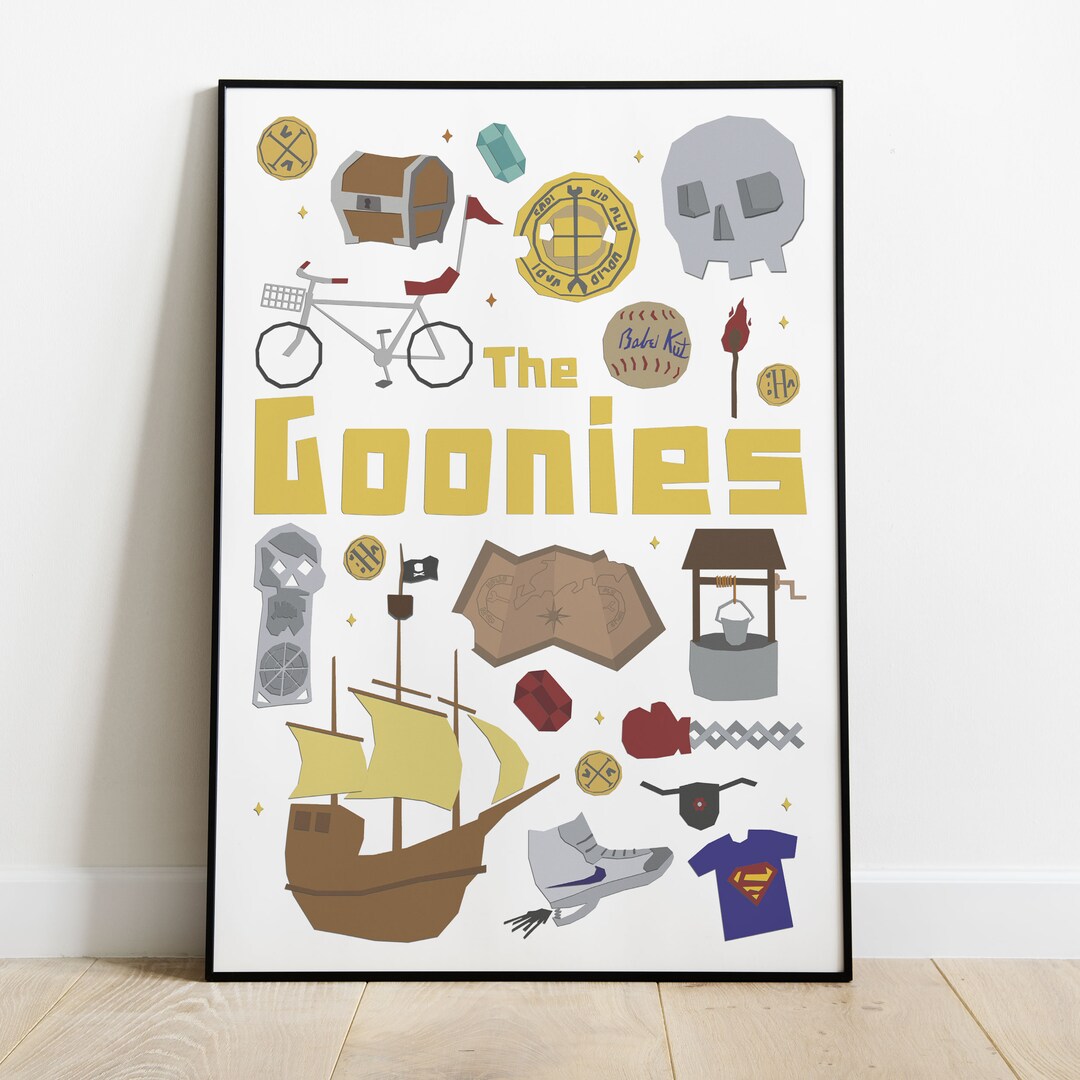 The Goonies, Paper Cut - Etsy