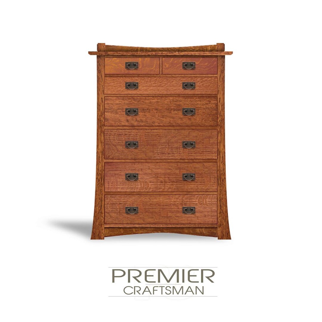 Oakpark Mission Chest Stickley Style Craftsman Bedroom Arts & Crafts 7 ...