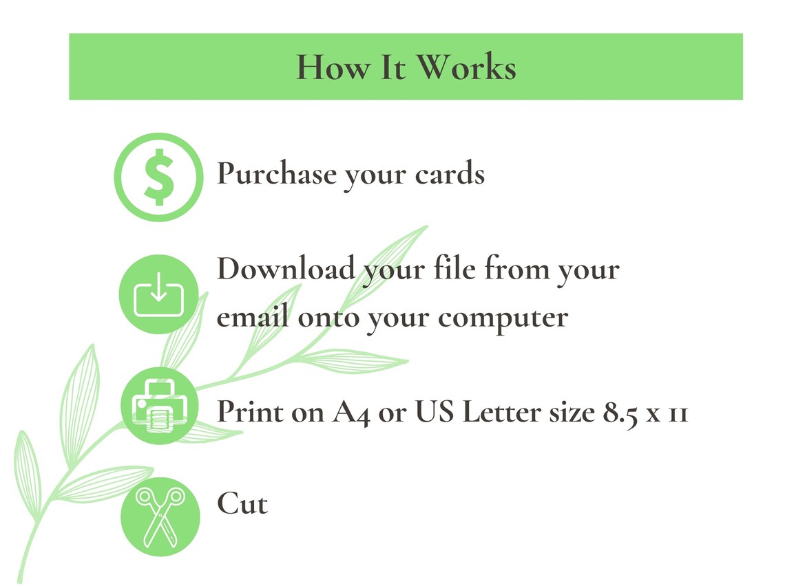 Printable Pickle Cards and Tags: Crochet Gift Card Template (digital ...