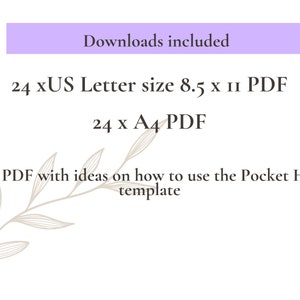 Printable Pocket Hug Cards Template,backing Pocket Card Printing,pocket ...