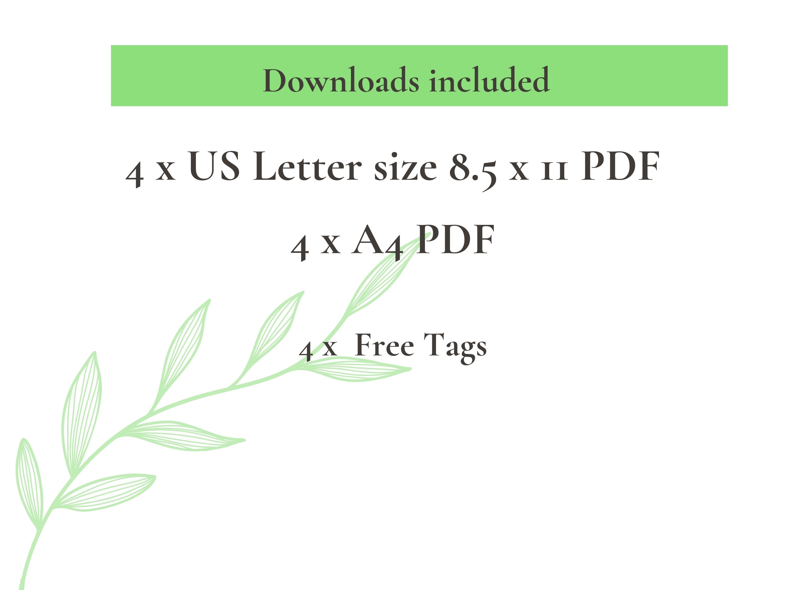 Printable Pickle Cards and Tags: Crochet Gift Card Template (digital ...