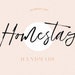 Homestay Font, Unique Script Font, Personal Signature Font, Modern ...