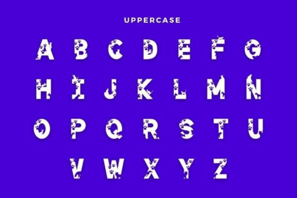 Cat and Dog Font, Funny Font, Wedding Font, Modern Font, Display Font ...