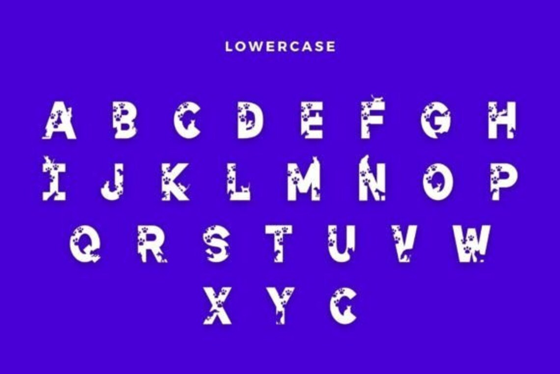 Cat and Dog Font, Funny Font, Wedding Font, Modern Font, Display Font ...