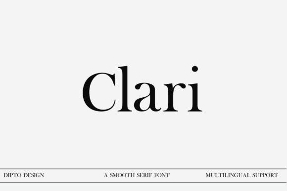 Clari Font, Vintage Font, Retro Font, Display Font, Branding Font ...